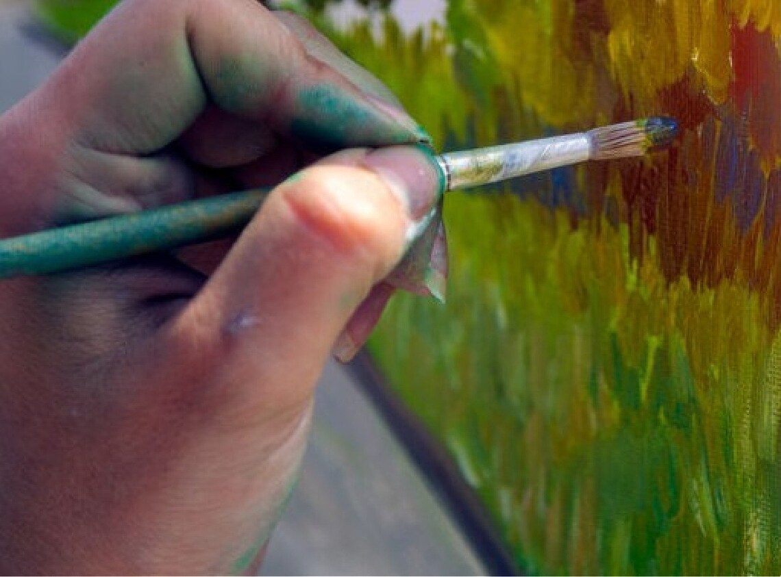 Be the Artist Paint Over an Easy Pattern or Sketch to Create - Etsy