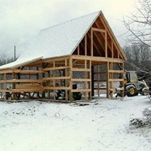 Candlewood Craft Barn: Complete Pole-barn Construction Plans for Your ...