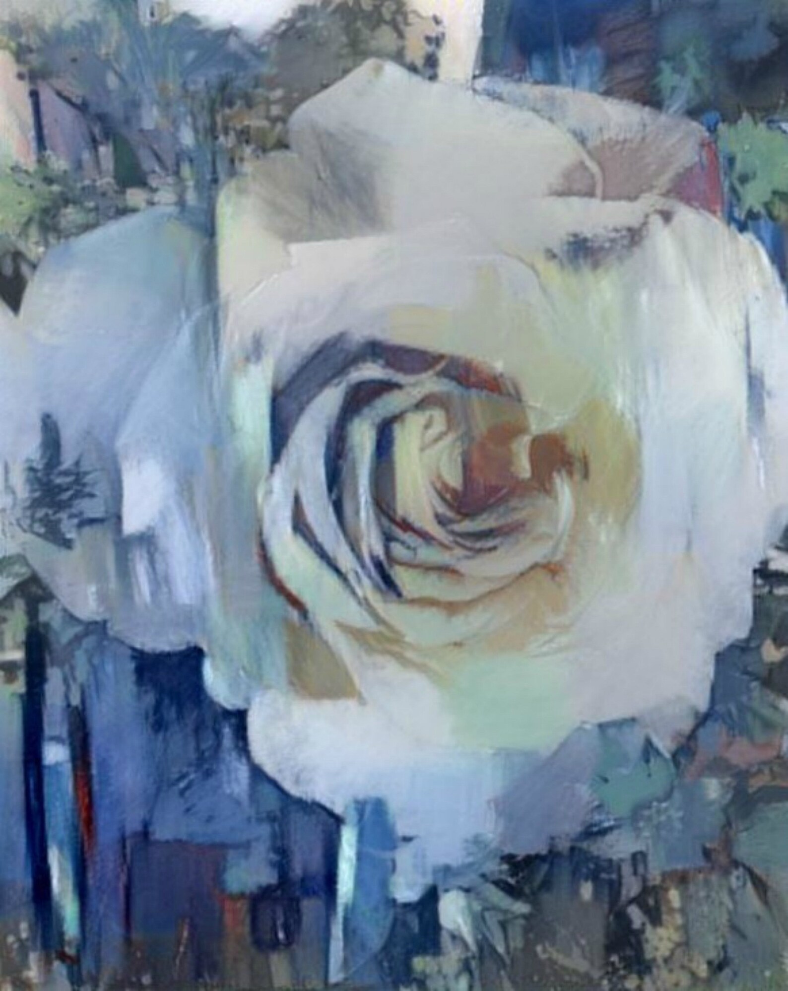 The Eye of a Rose: DIY Painting in Your Acrylics, Oils or Pastels. as ...