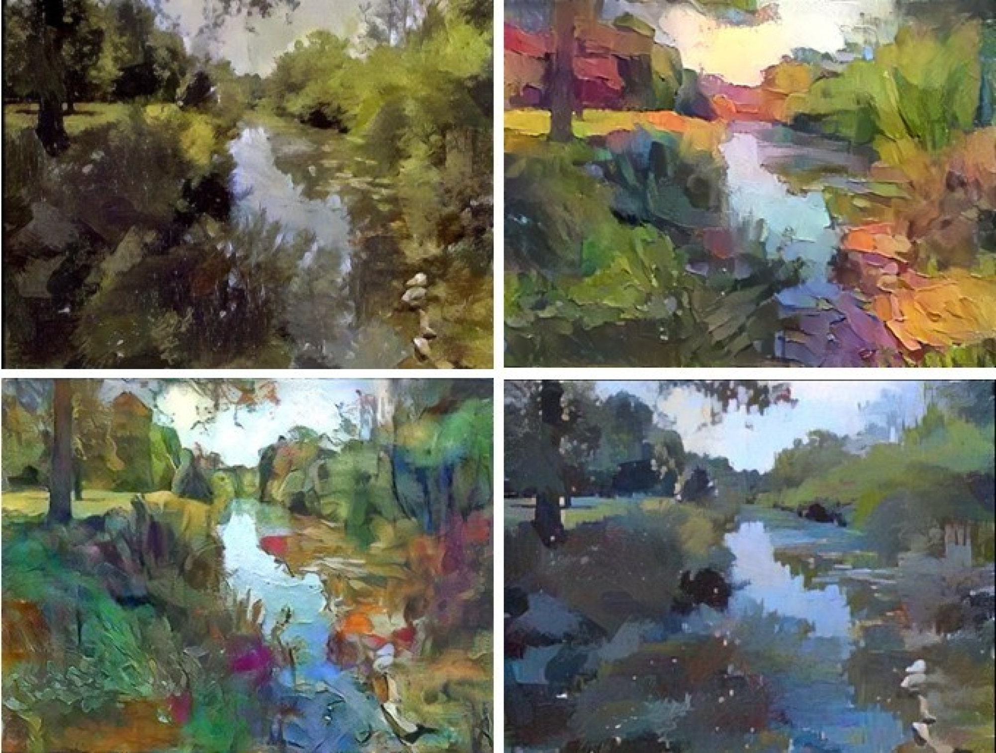 26 Easy DIY Landscape Painting Patterns: the Fun Way to Create ...