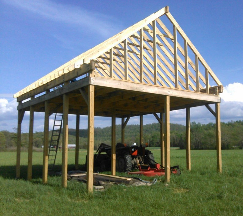 Candlewood Craft Barn: Complete Pole-barn Construction Plans for Your ...