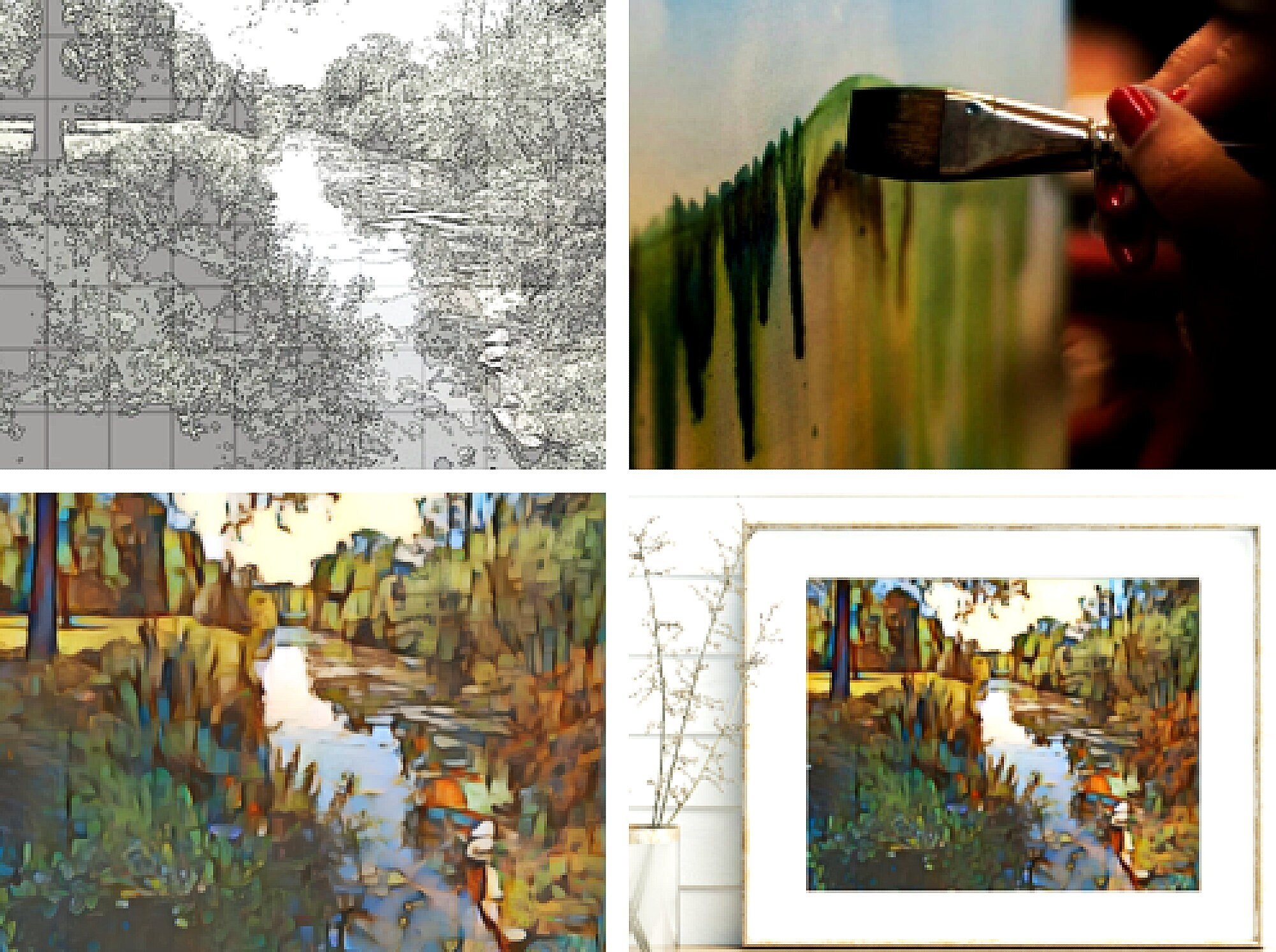 26 Easy DIY Landscape Painting Patterns: the Fun Way to Create ...