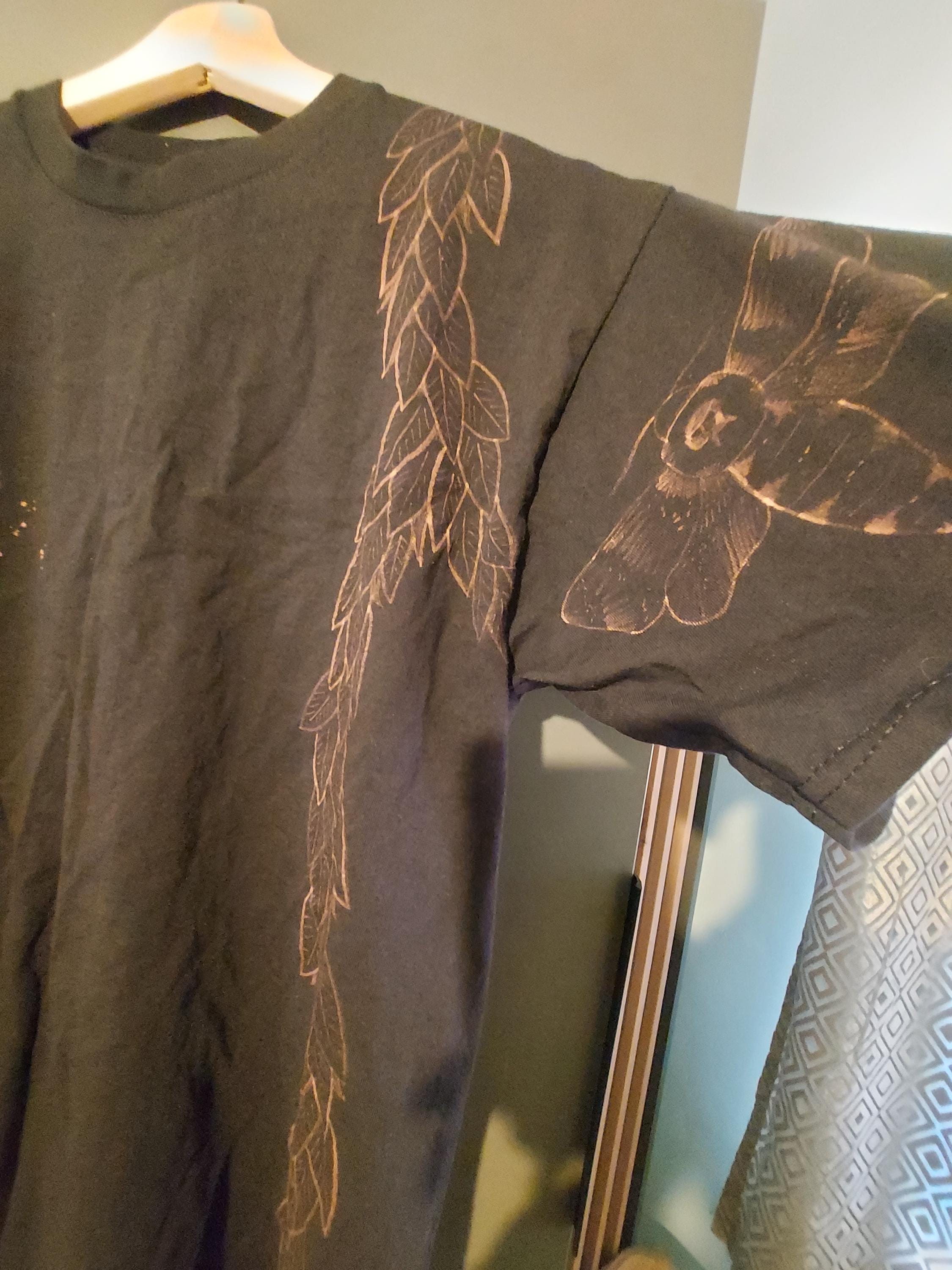 Custom Bleached T-shirts - Etsy