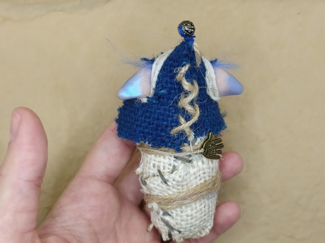 Forest Goblin Handmade Polymer Clay Fantasy Art Magic | Etsy