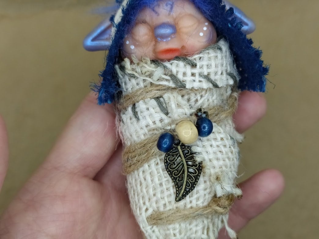 Forest Goblin, Handmade, Polymer Clay, Fantasy Art, Magic Creature ...