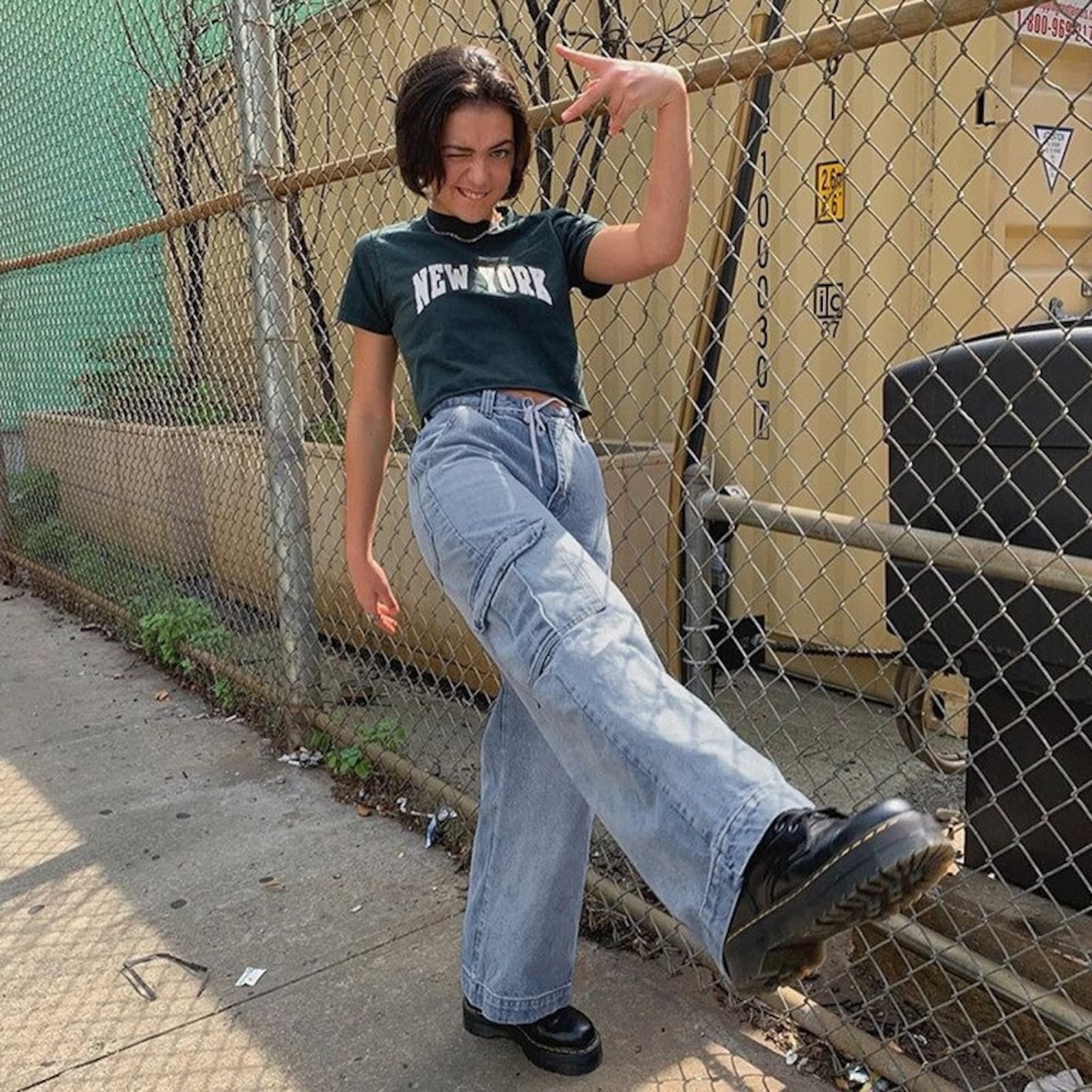 Baggy Jeans Cargo Y2k Pants High Waisted Denim Jeans Y2k Etsy