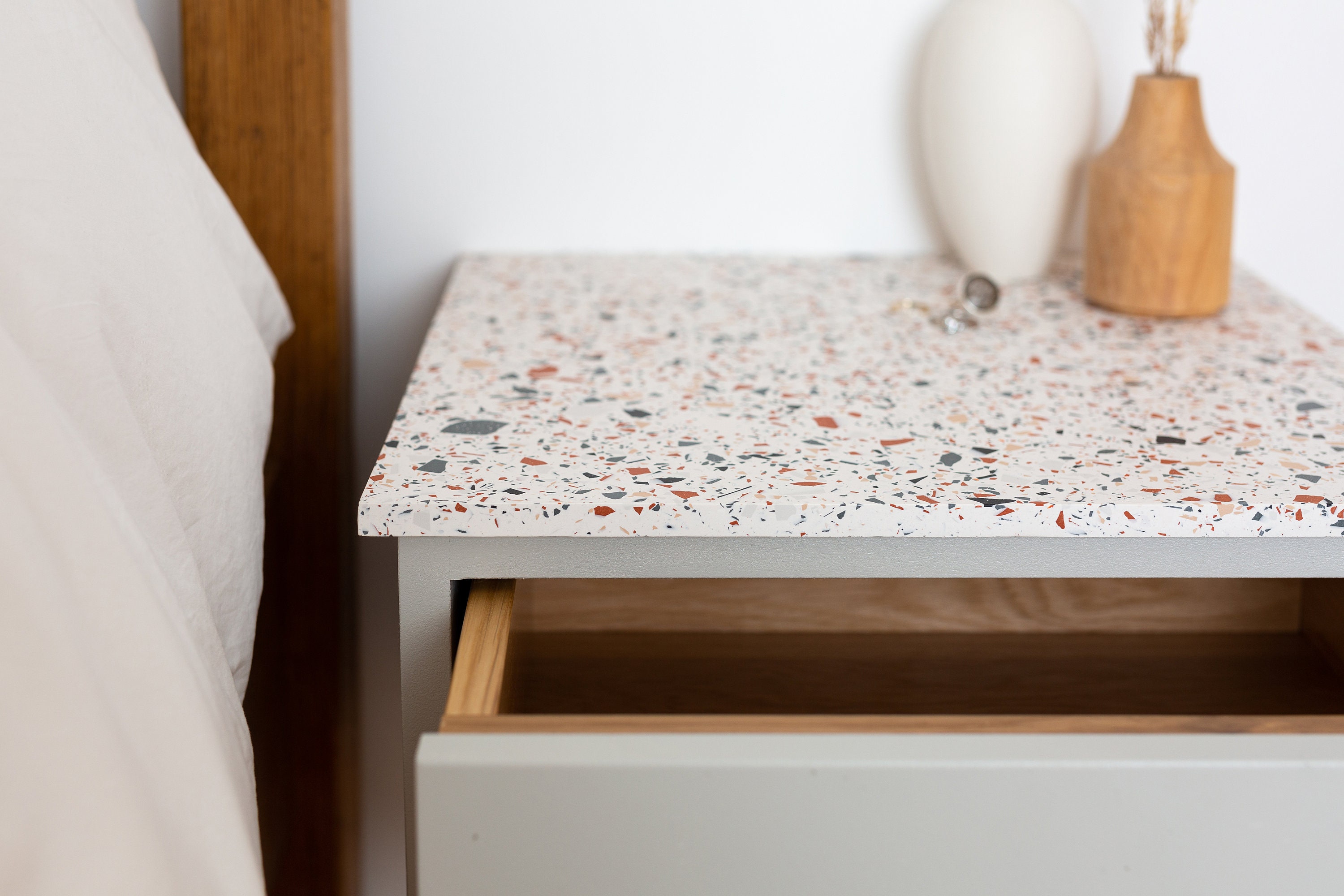 Floating Side Table - Etsy