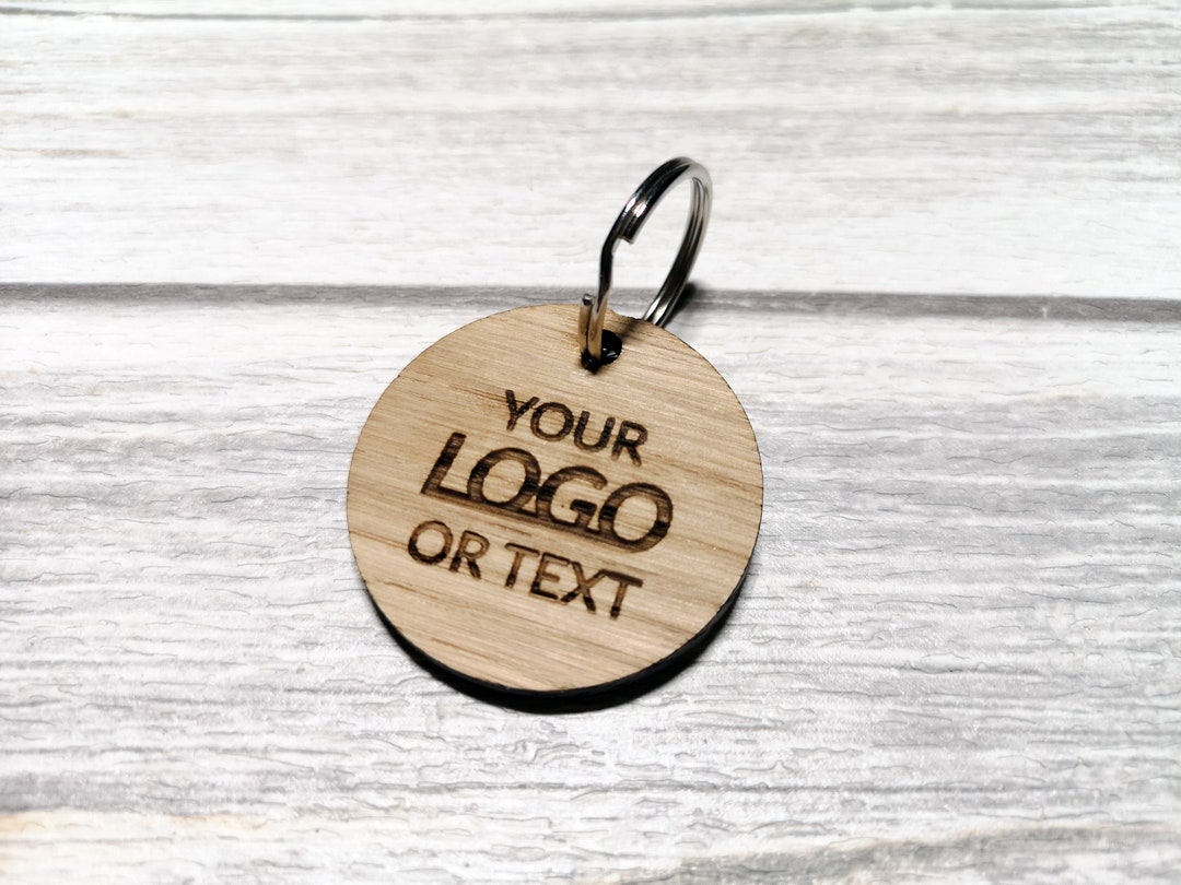 Personalised Keychain With Logo | Hotel Keychain | Wooden Keychain Key ...