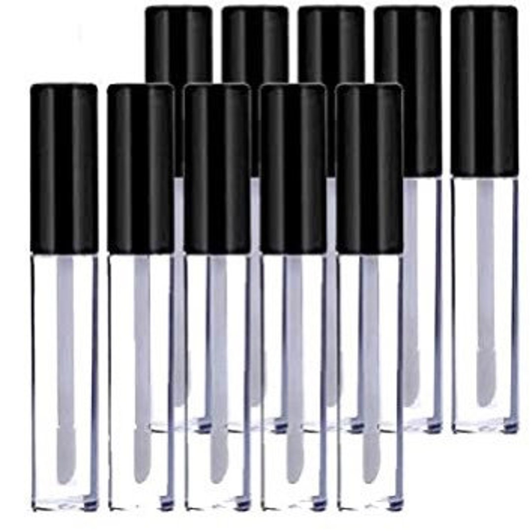 Black Wand Tubes (set of 10) |bulk Wand Tubes |lip Gloss Wand Tubes ...