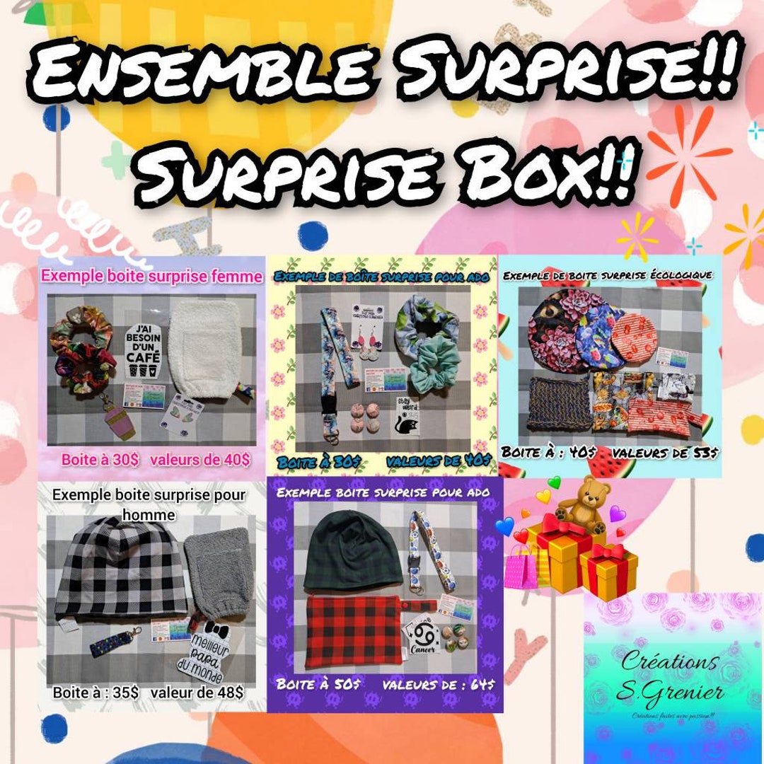 Personalized Surprise Box Surprise Package - Etsy Canada