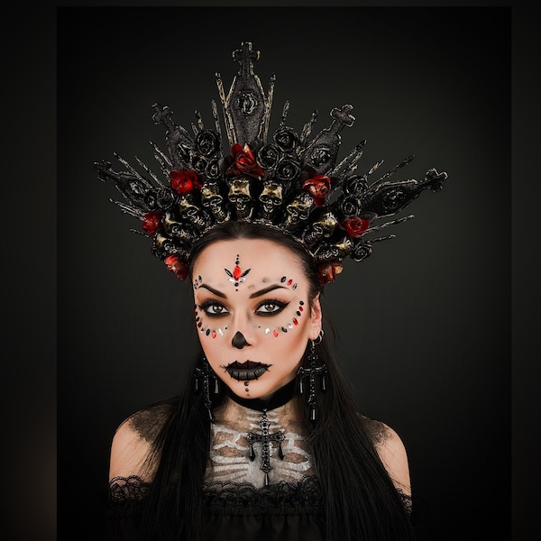 Headpiece Gothic - Etsy