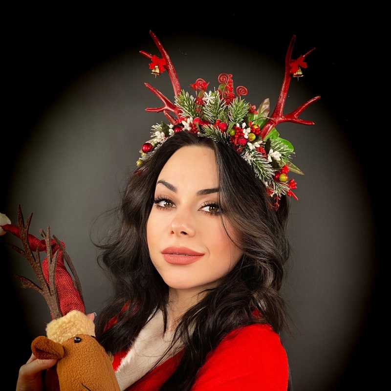 Reindeer Headbands - Etsy