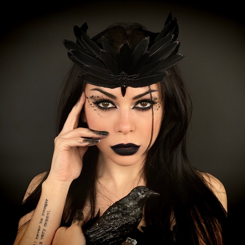 Burlesque Tiara Feather - Etsy