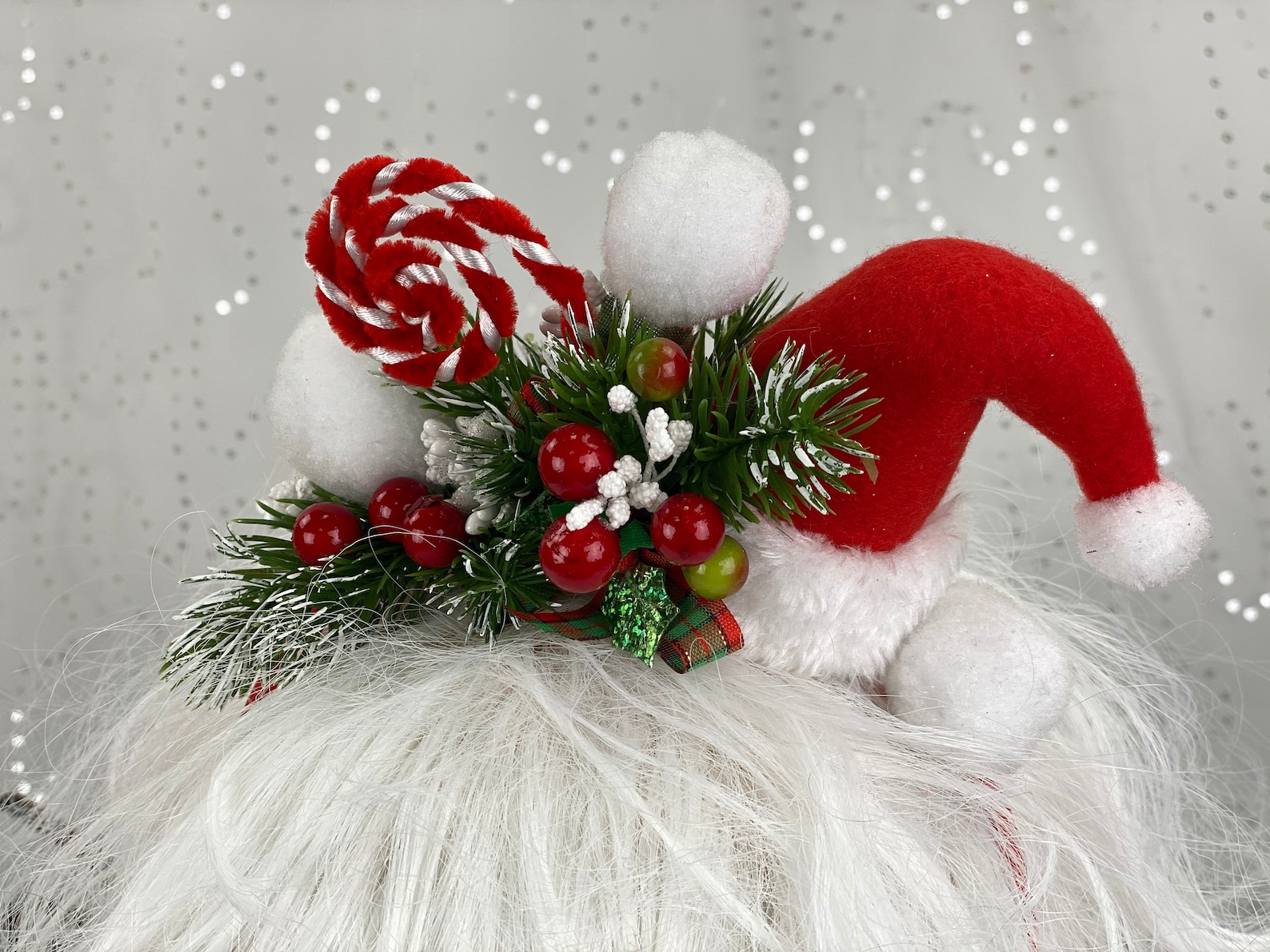 Christmas Headband, Festive Santa Hat Fascinator, Holiday Party - Etsy