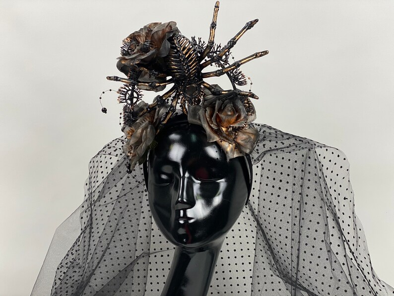 Black Widow Headband Halloween Spider Headdress Headdress | Etsy