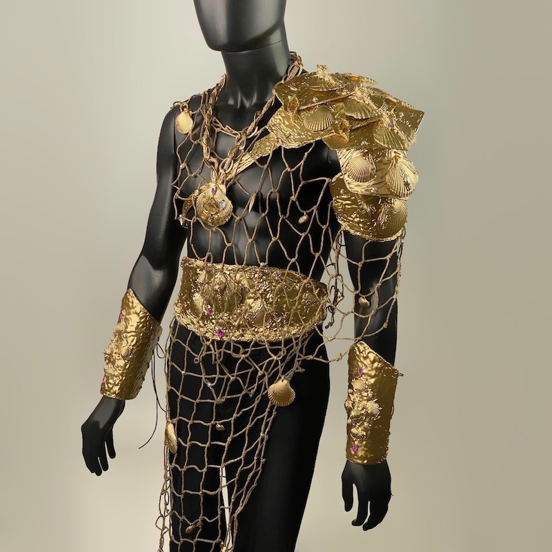 Adult Poseidon Costume - Etsy Canada