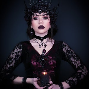 Gothic Crown, Devil Crown, Evil Queen, Sugar Skull, Dark Fairy, Vampire ...