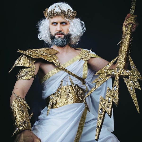 Zeus Costume - Etsy