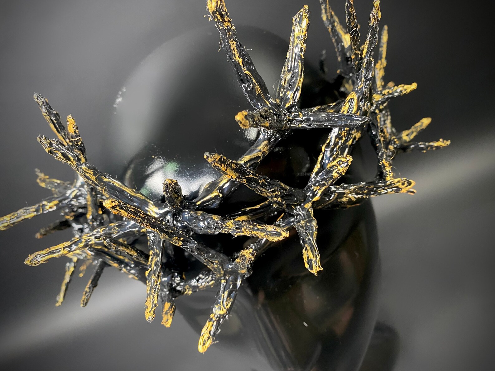 Crown of Thorns Crown With Spikes Gothic Crown of Branches - Etsy