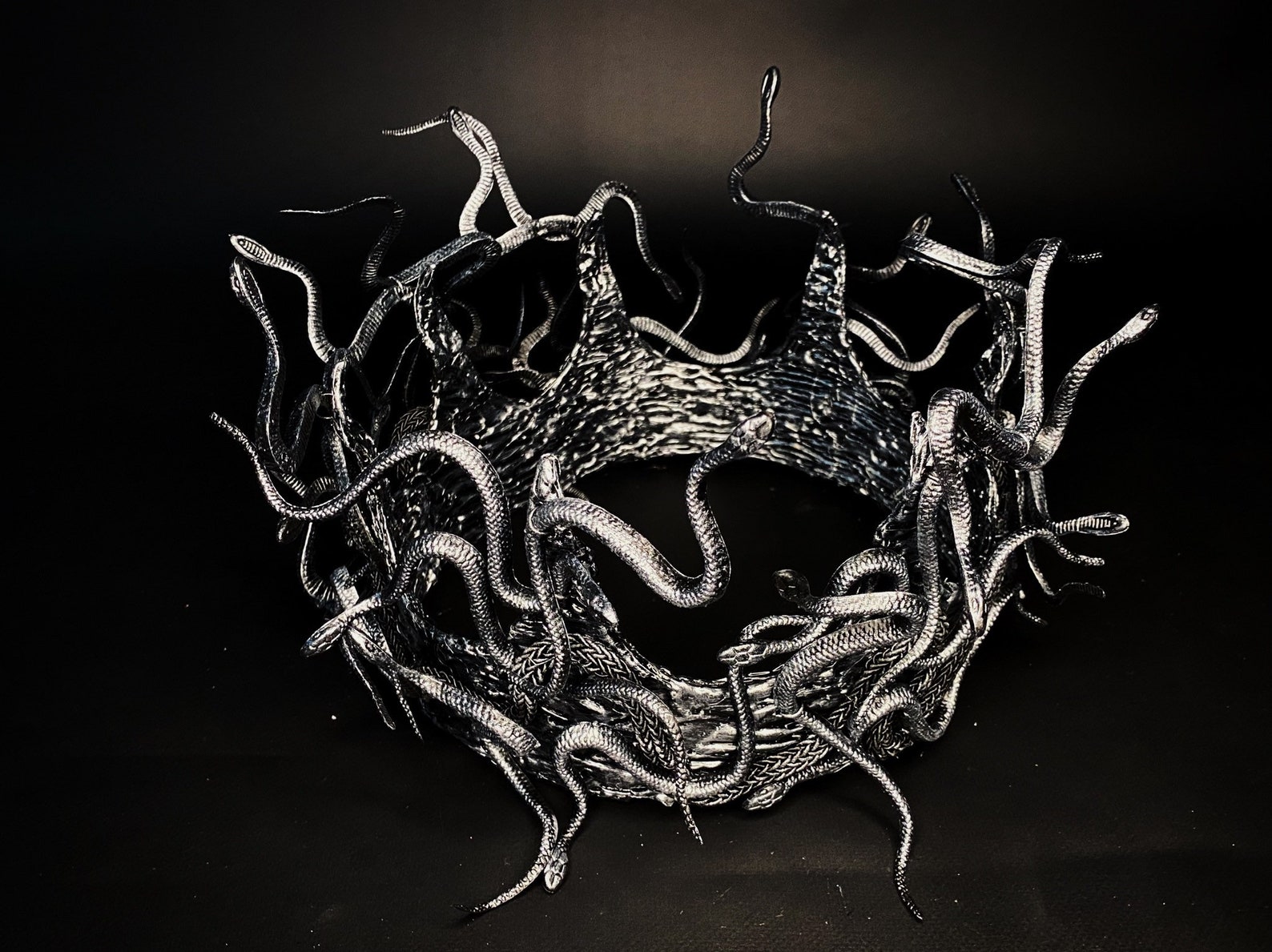 Men's Crown of Medusa Gorgon Snake King Crown Medusa - Etsy