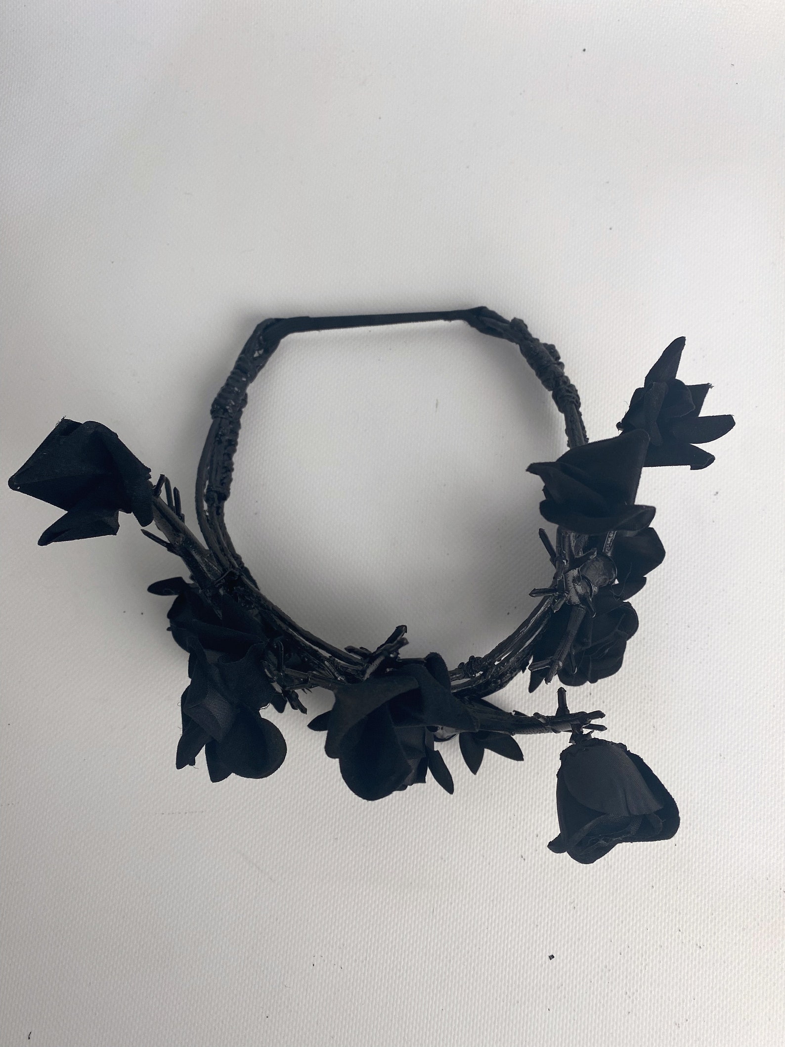 Dark Forest Crown Evil Queen Crown Dark Fairy Headpiece - Etsy