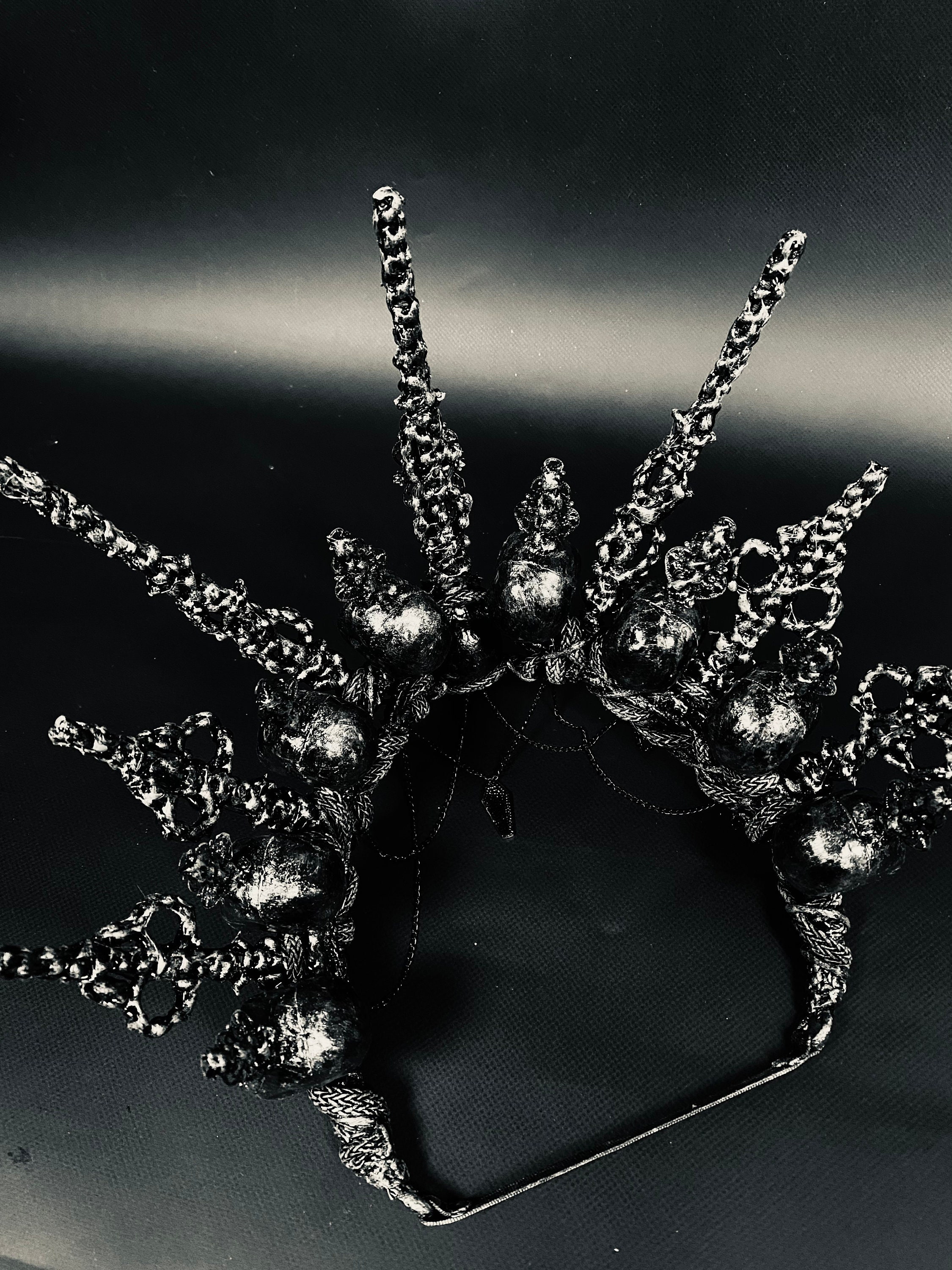 Gothic Crown Evil Queen Dark Fairy Crown Vampire Crown - Etsy UK