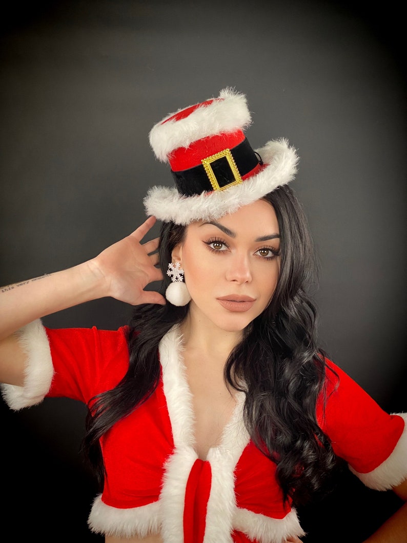 Christmas Santa Hat Holiday Party Hat Christmas Party - Etsy