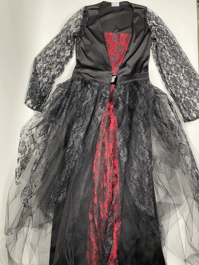 Gothic Queen Halloween Costume Medieval Fantasy Dress Evil | Etsy