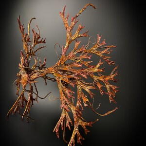 Terracotta Fairy Tiara, Wood Elf Tiara, Copper Angel Headdress, Nymph ...