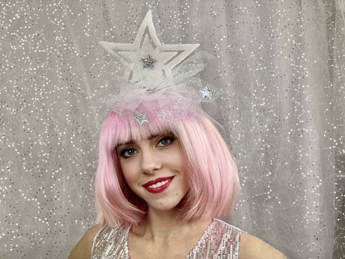 Star Christmas Headpiece Star Headband for Christmas Star - Etsy