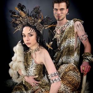 Voodoo Headpiece, Black Mamba Crown, Dark Shaman Skull Headpiece ...