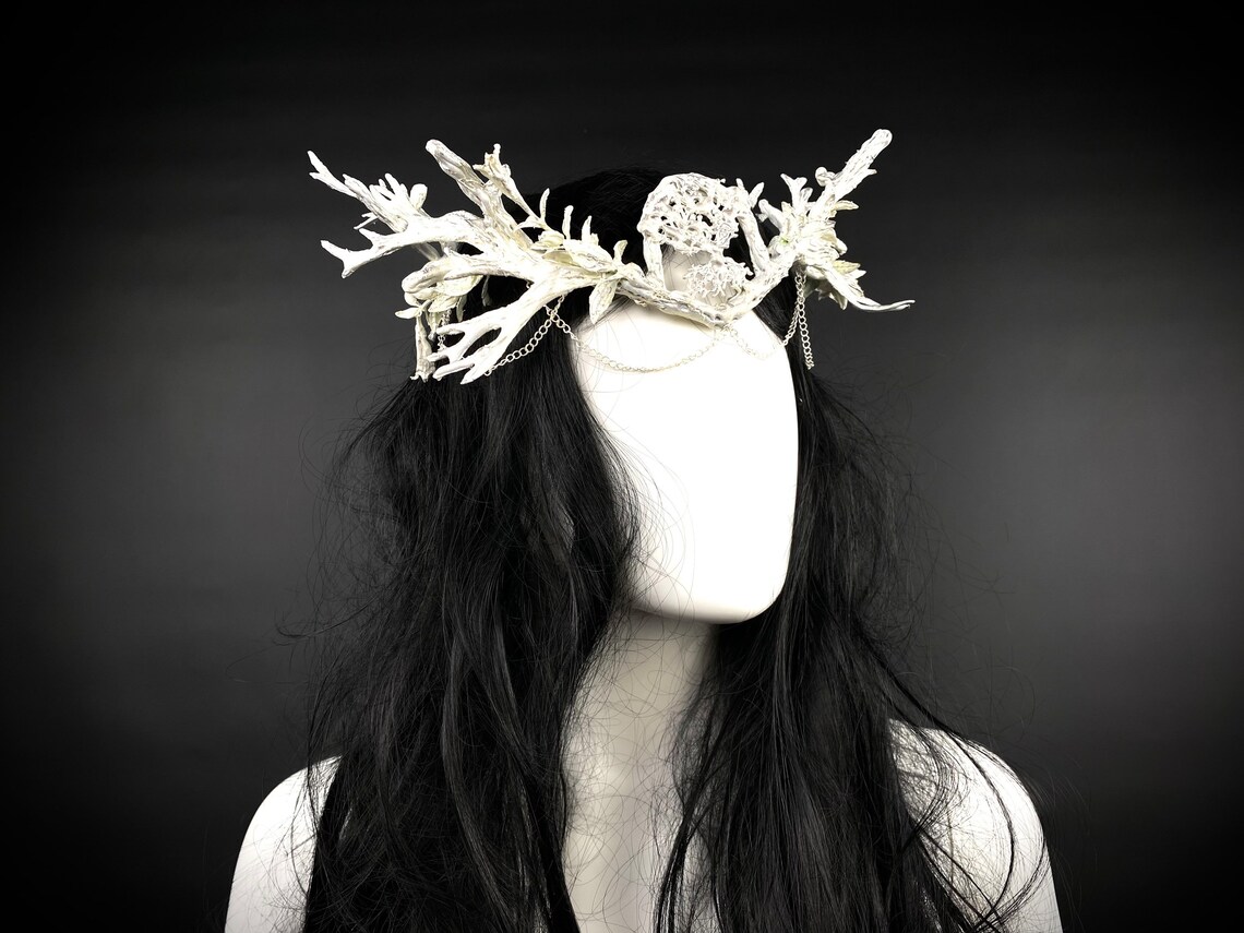 Woodland Tiara Life Tree Elven Tiara Forest Fairy Tiara - Etsy