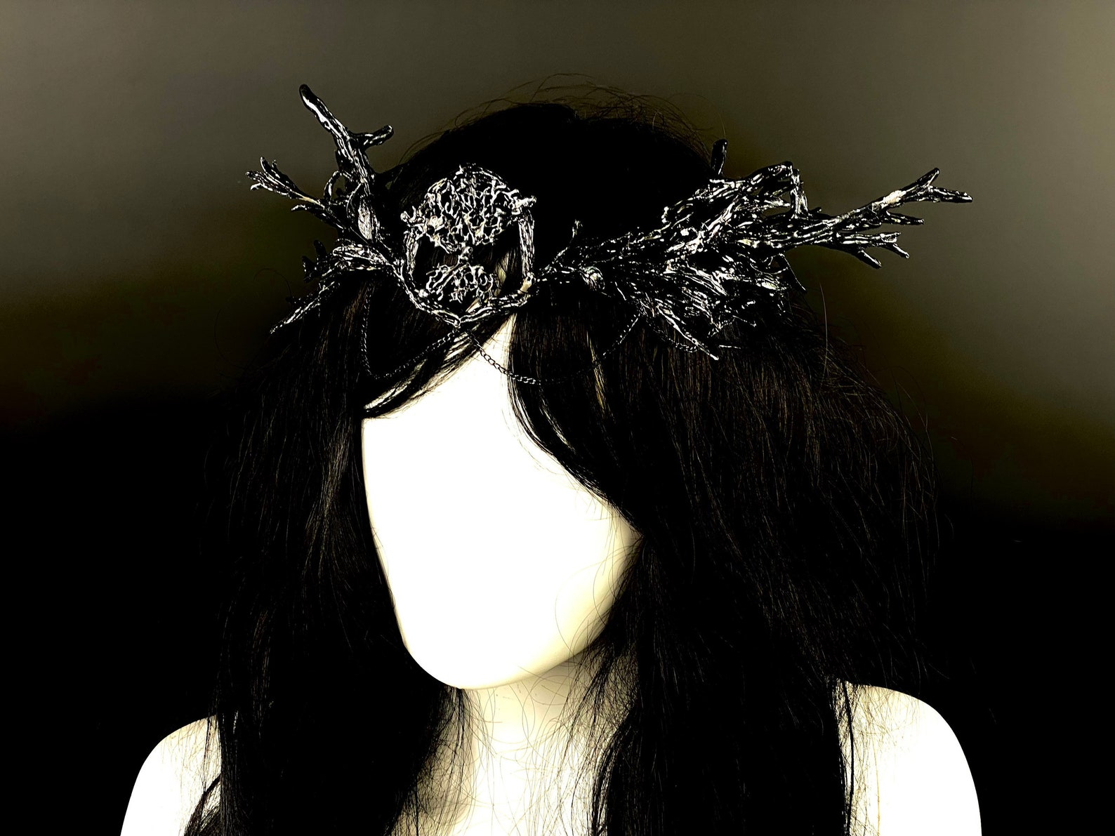 Woodland Tiara Life Tree Elven Tiara Forest Fairy Tiara - Etsy