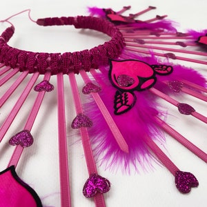 Valentine's Day Headdress, Valentines Headpiece, Valentine Headband ...