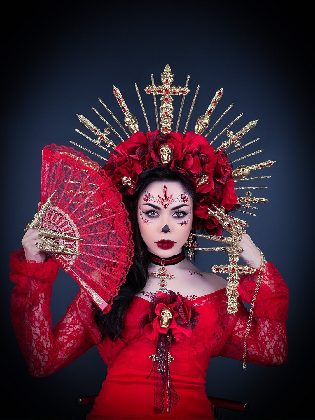 Dia De Los Muertos, Santa Muerte, Frida Kahlo, Day of the Dead, Santa ...