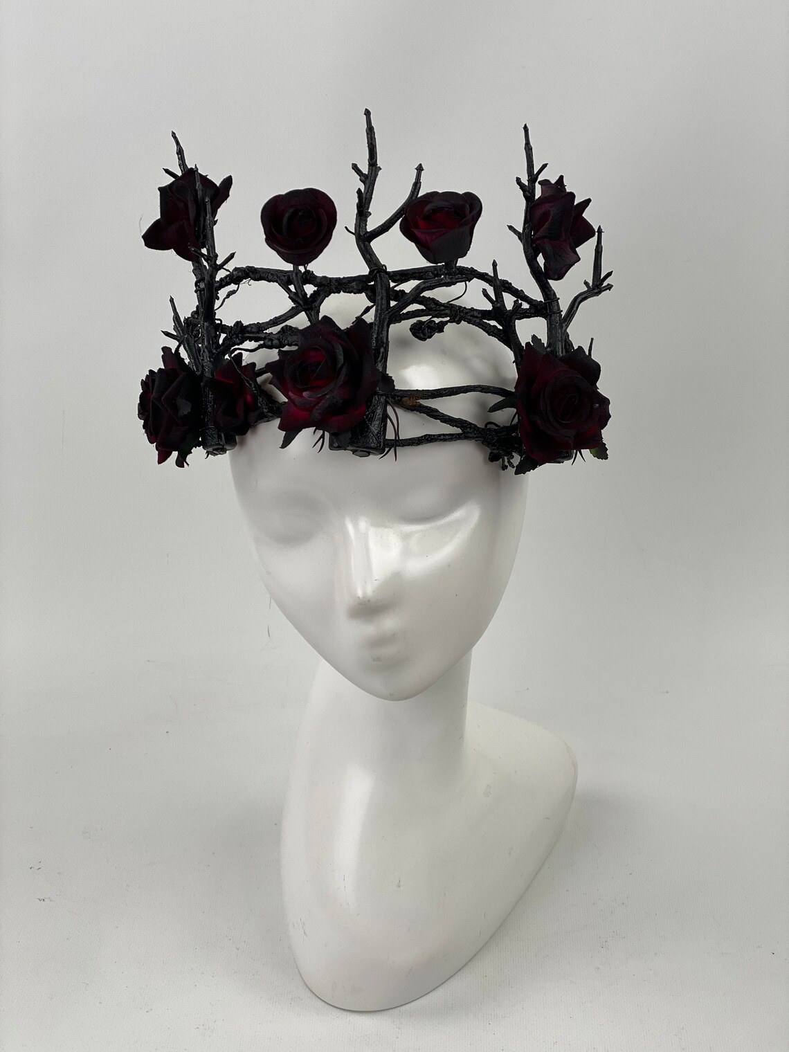 Gothic crown Witch headdress Gothic headdress Halloween | Etsy