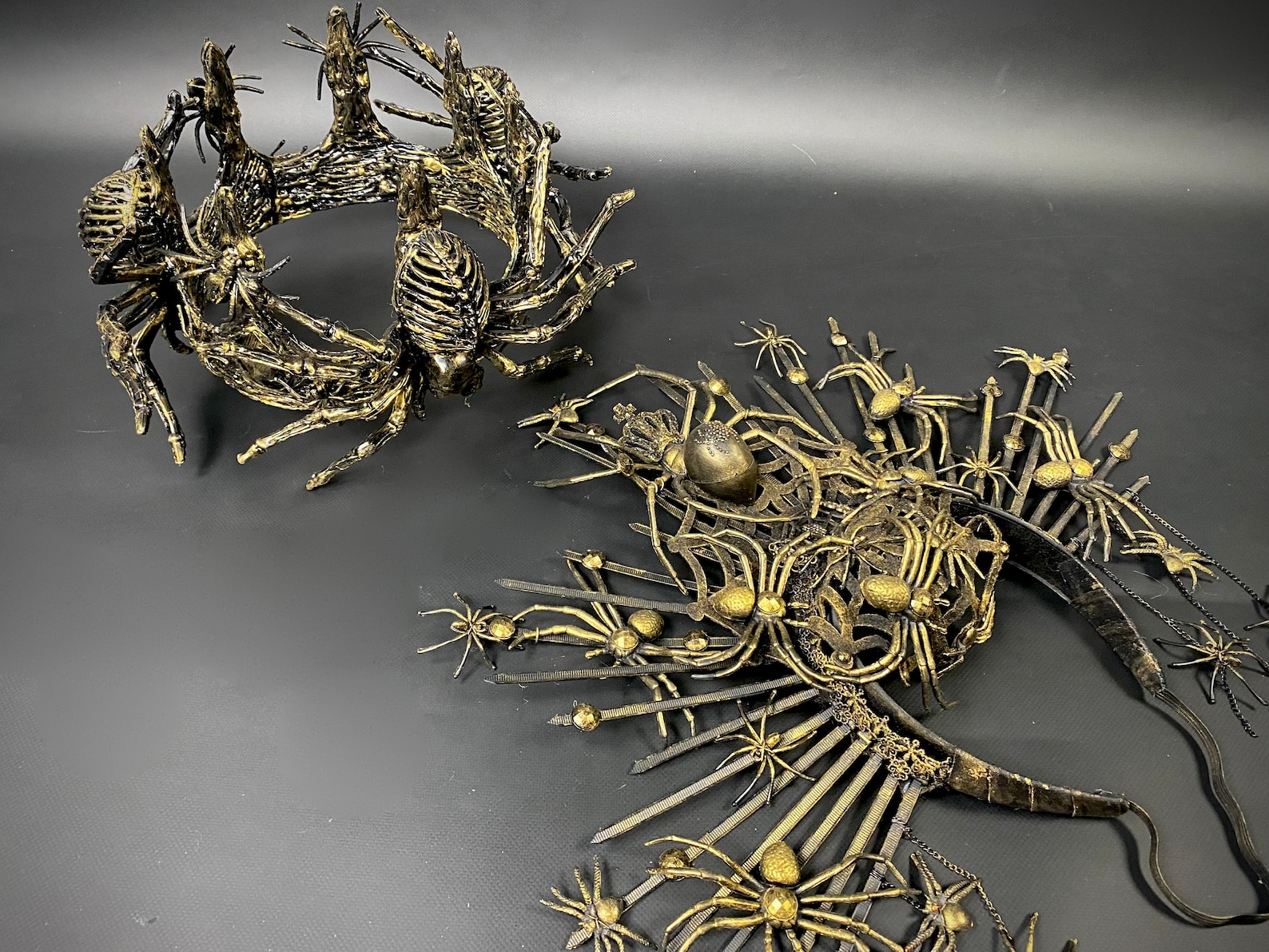 Spider Crowns for Couple Spider Queen and Spider King Dark - Etsy