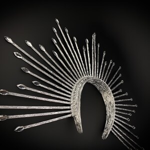 Snow Crystal Crown, Ice Queen Crown, Bride Winter Headdress, Maternity ...