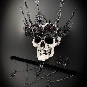 Gothic Crown, Devil Crown, Evil Queen, Sugar Skull, Dark Fairy, Vampire ...