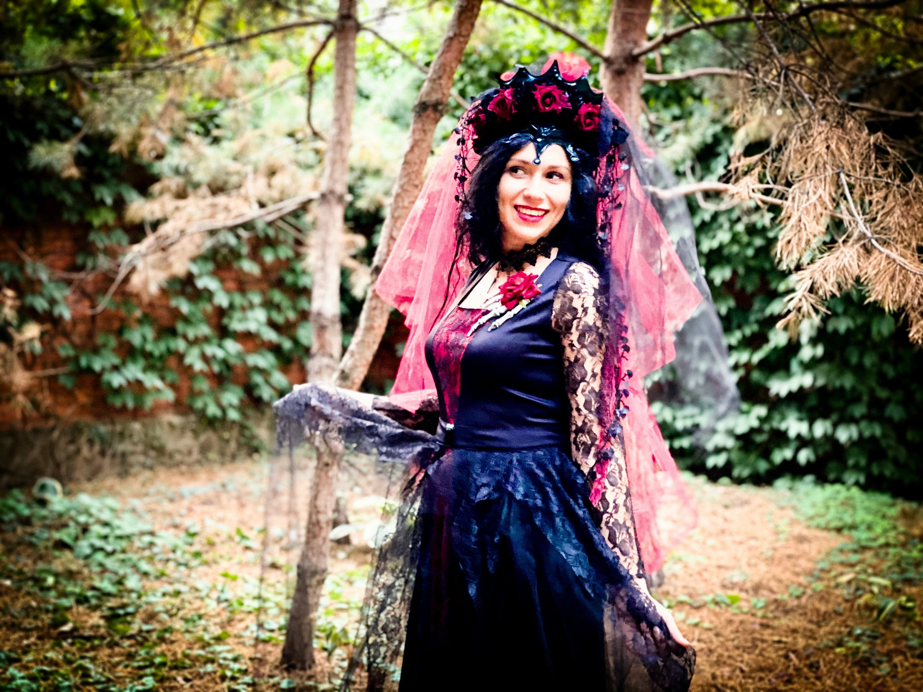 Gothic Queen Halloween Costume Medieval Fantasy Dress Evil - Etsy