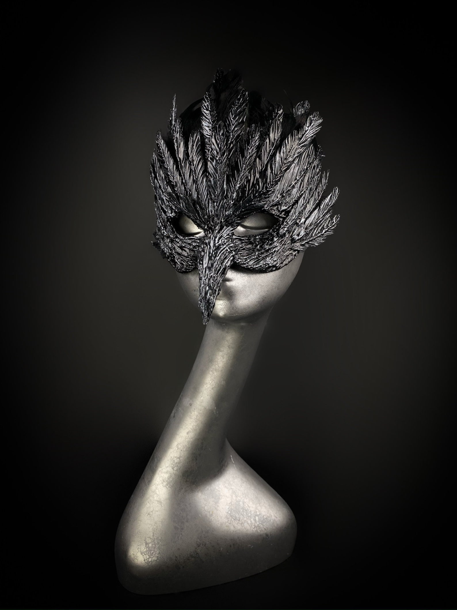 Plague Doctor Raven, Black Crow Mask, Black Bird, Phoenix Enchanter ...