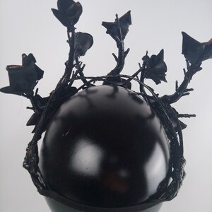 Dark Woodland Crown,dark Forest Gothic Crown,bronze Rouses Gothic ...