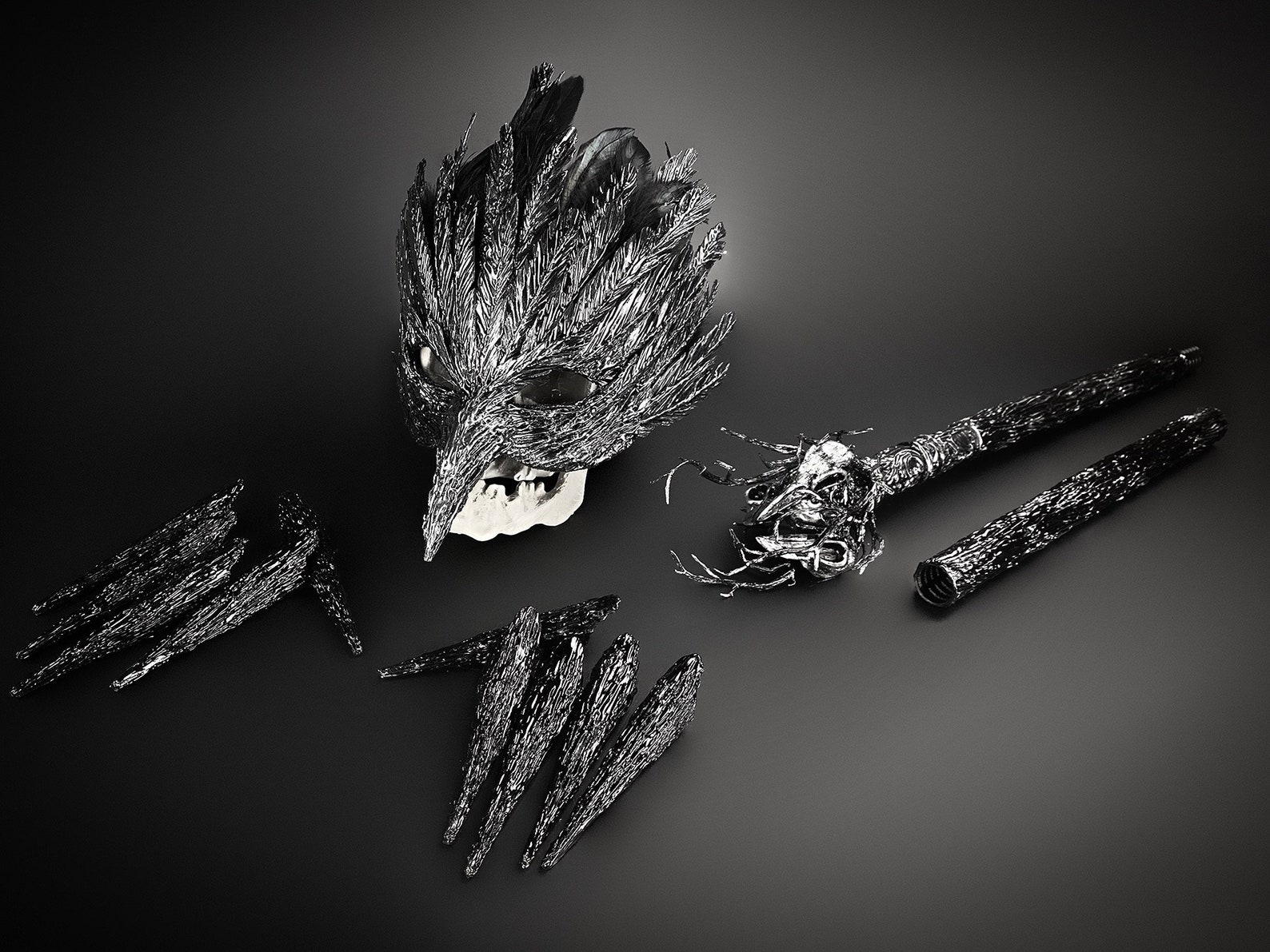 Plague Doctor Raven, Black Crow Mask, Black Bird, Phoenix Enchanter ...