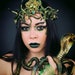 Medusa Gorgon Tiara, Medusa Headdress, Gothic Snake Crown, Serpent ...