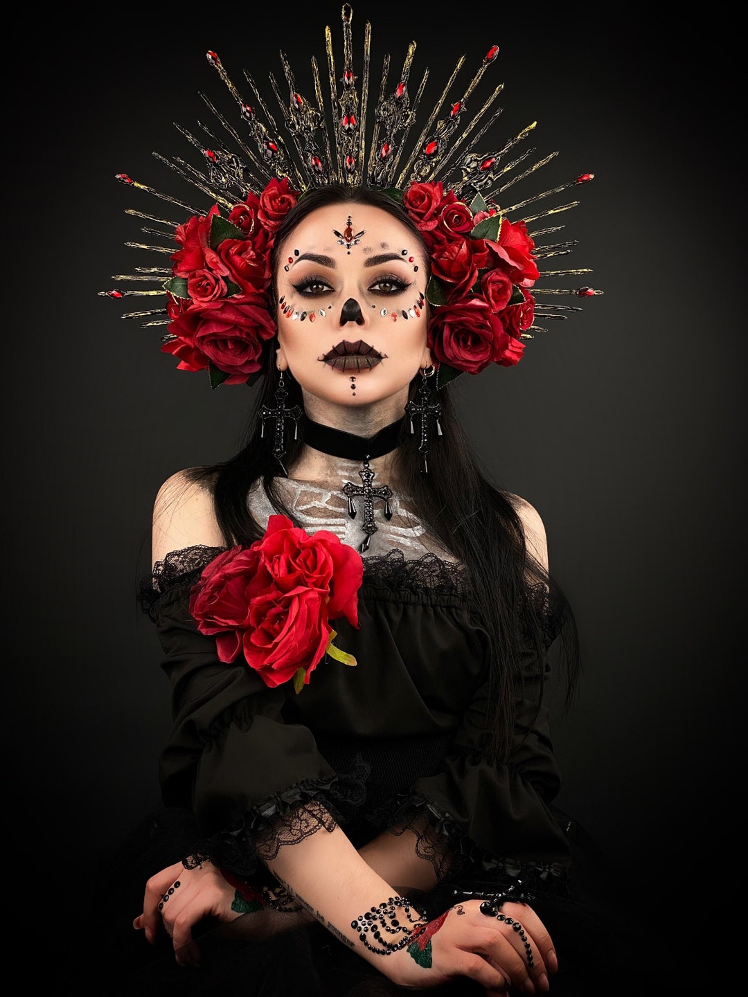 Santa Muerte, Dia De Los Muertos, Santa Katarina, Sugar Skull, Frida ...