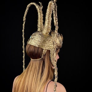 Unisex Insect Headdress, Beetle Costume, Headpiece With Horns, Fly Hat ...