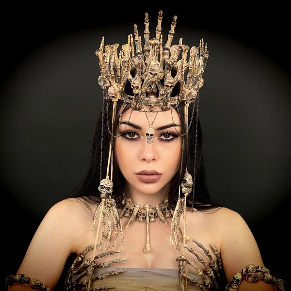 Skull Headpiece - Etsy