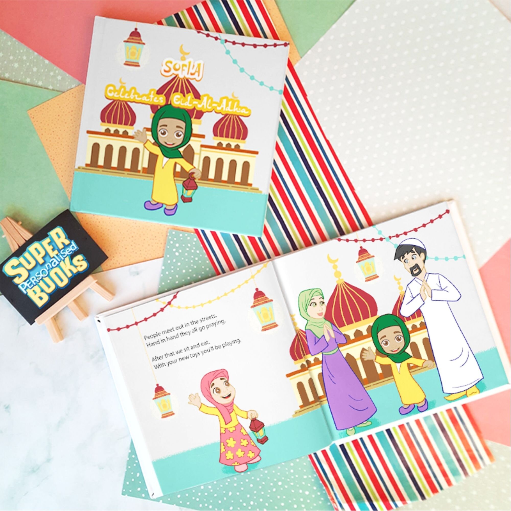 Personalised Childrens Celebrate Eid Book | Eid Al Adha | Eid Al Fitr ...