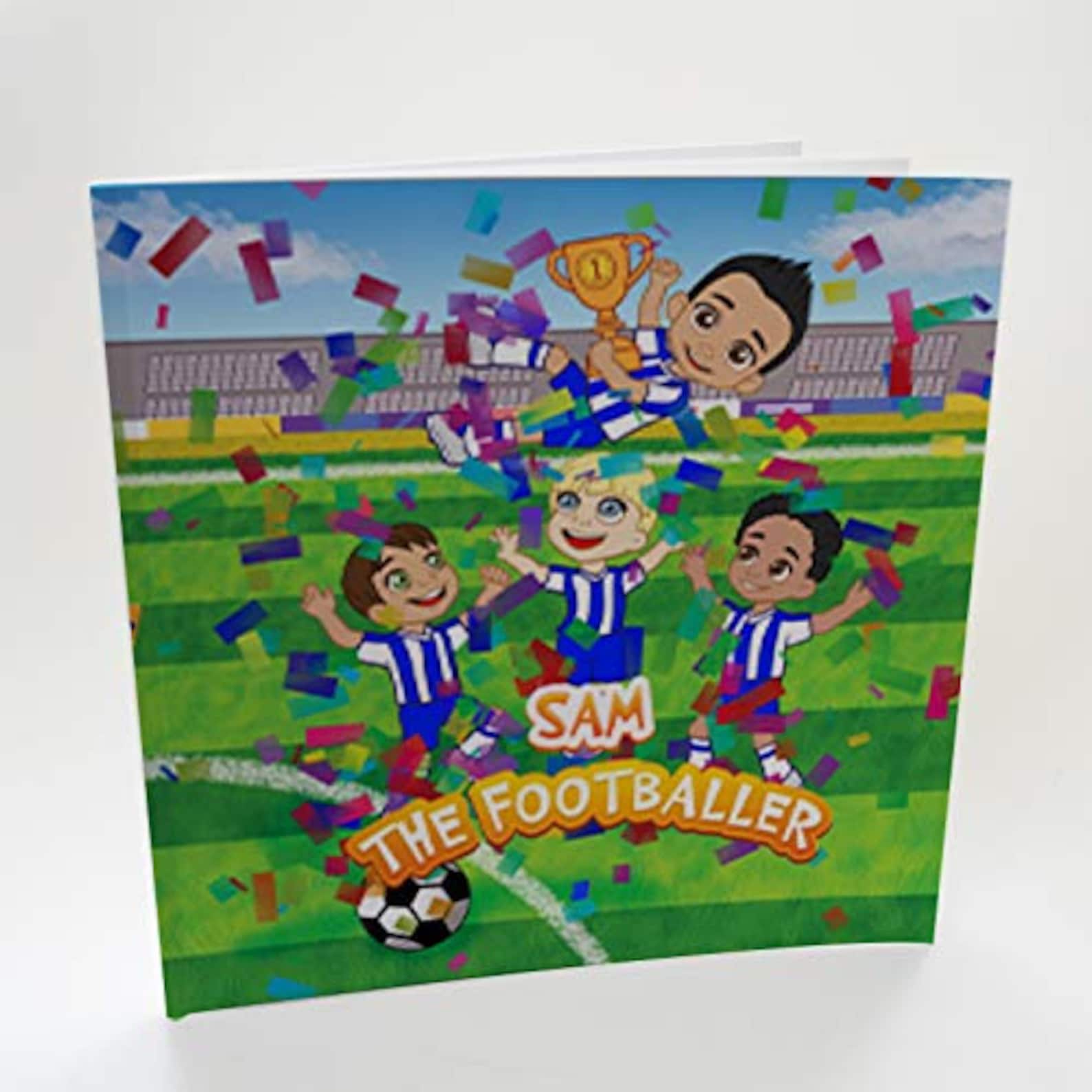 Personalised Children's Football Book 17 Kits To Choose | Etsy