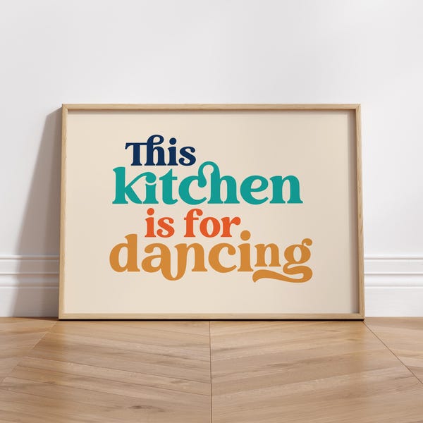Kitchen Typography - Etsy